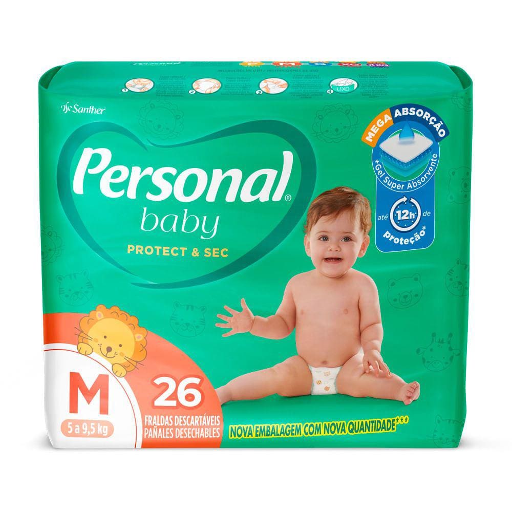 Fraldas personal baby | Extra