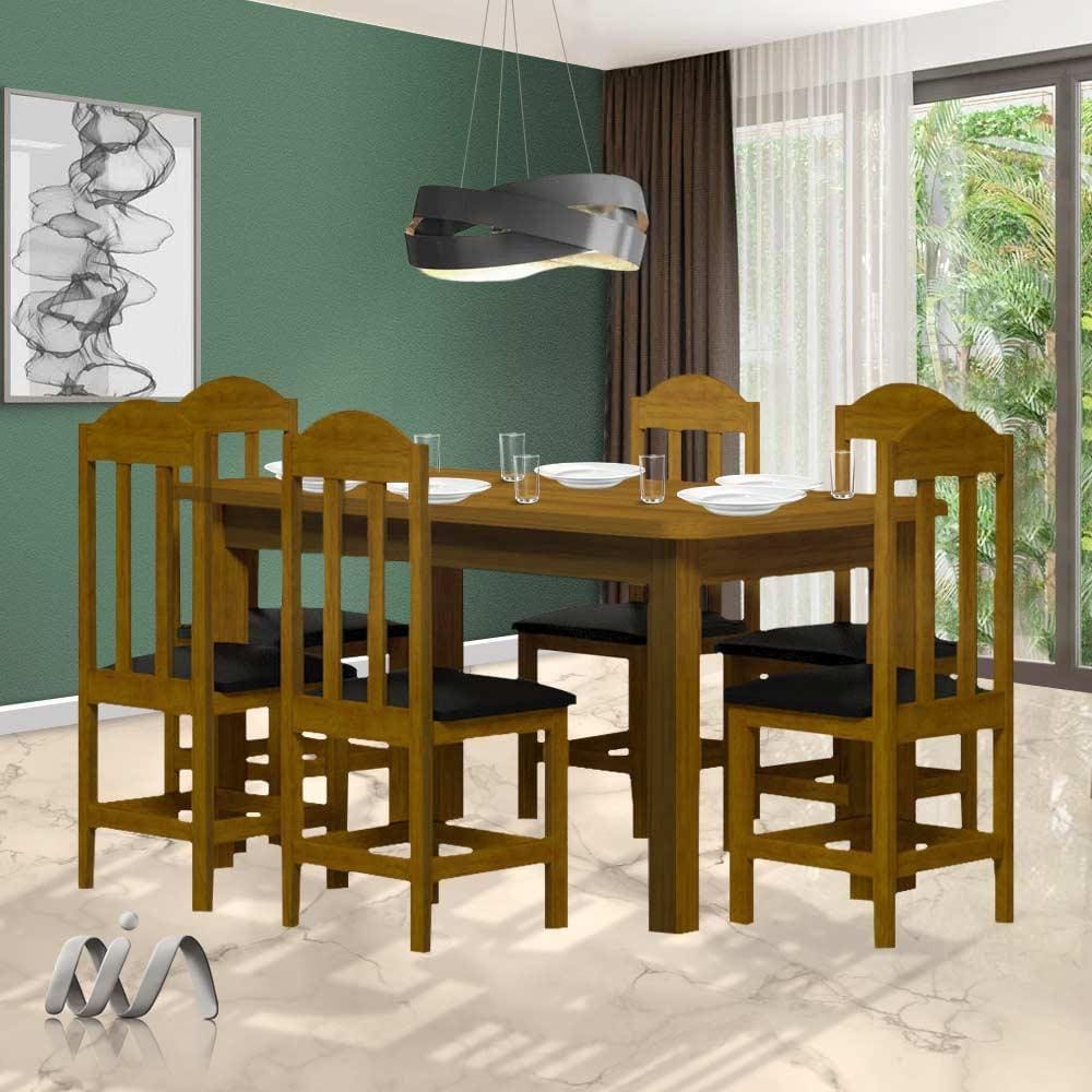 Mesa de jantar 6 lugares madeira demolicao | Extra Mesa de jantar 6 lugares madeira demolicao | Extra