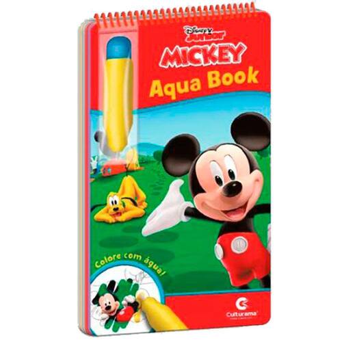 Livro de Colorir com Água - Aqua Book Mickey | Extra