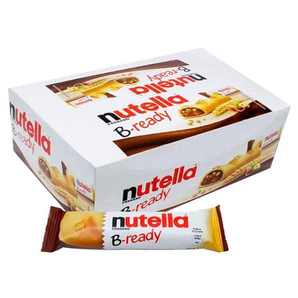Biscoito nutella ferrero b ready chocolate 22g | Black Friday Extra