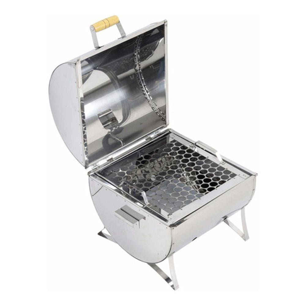 Churrasqueira a bafo aco inox absoluto metais | Extra