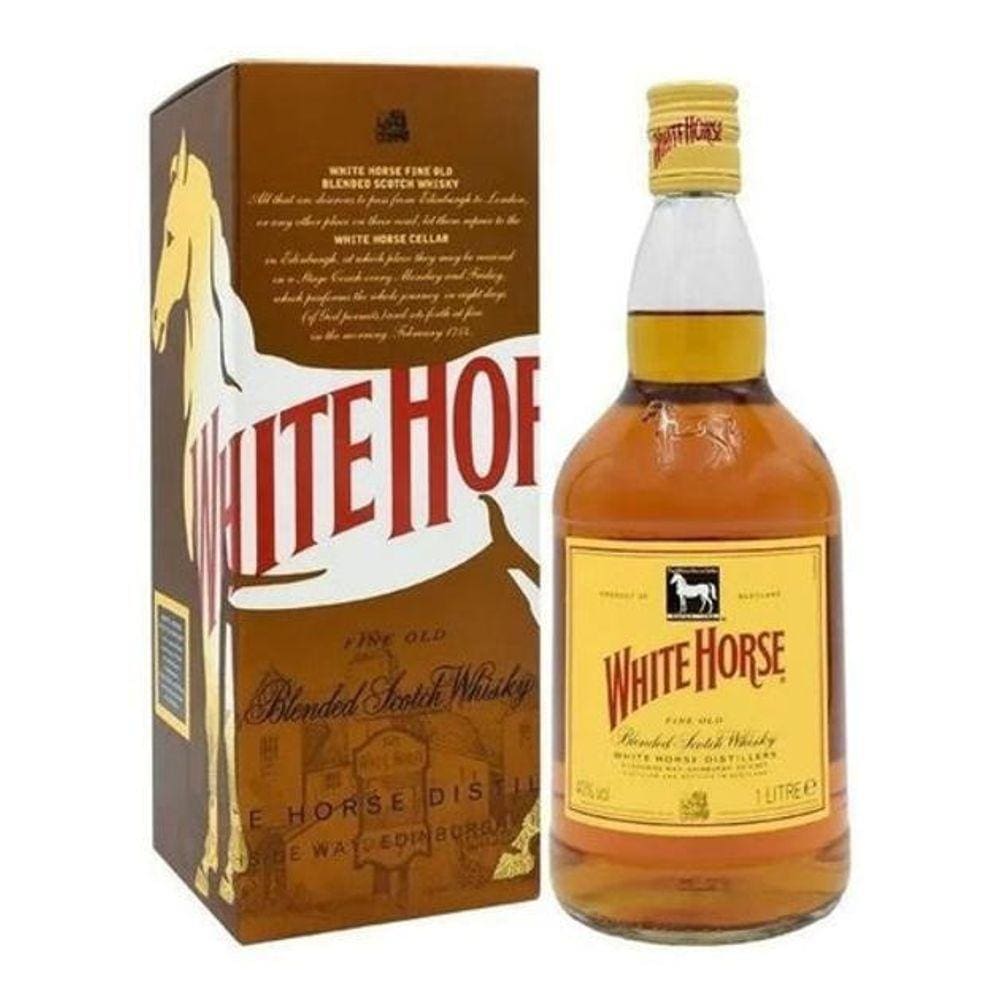 Whisky white horse 1l cavalo branco 1 litro 12601682 | Extra