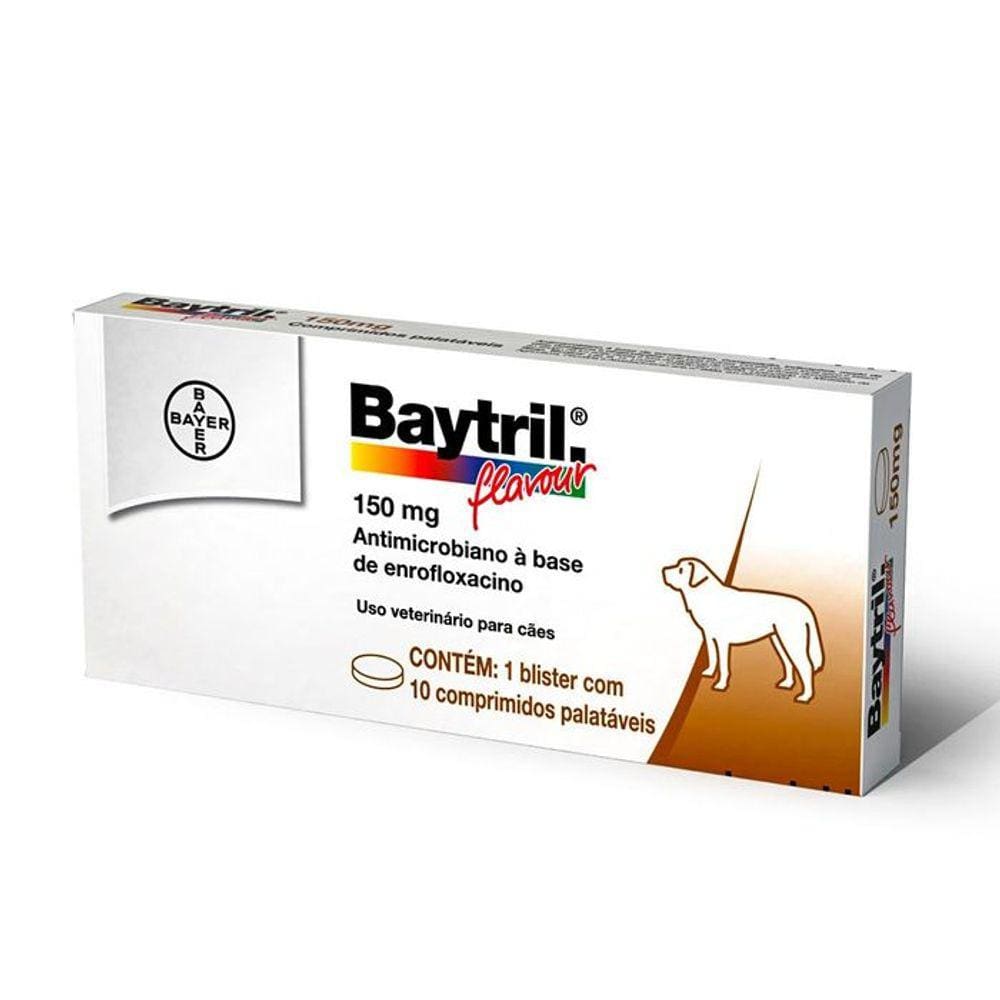 Baytril 150 mg 10 comprimidos bayer extra | extra | Extra