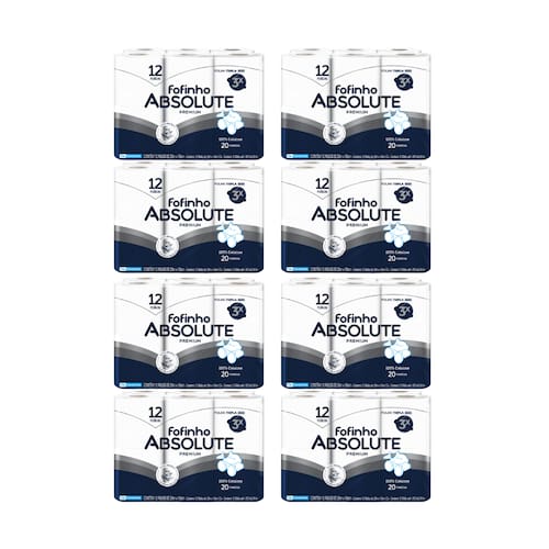 Papel Higiênico Fofinho Absolute folha tripla | Extra