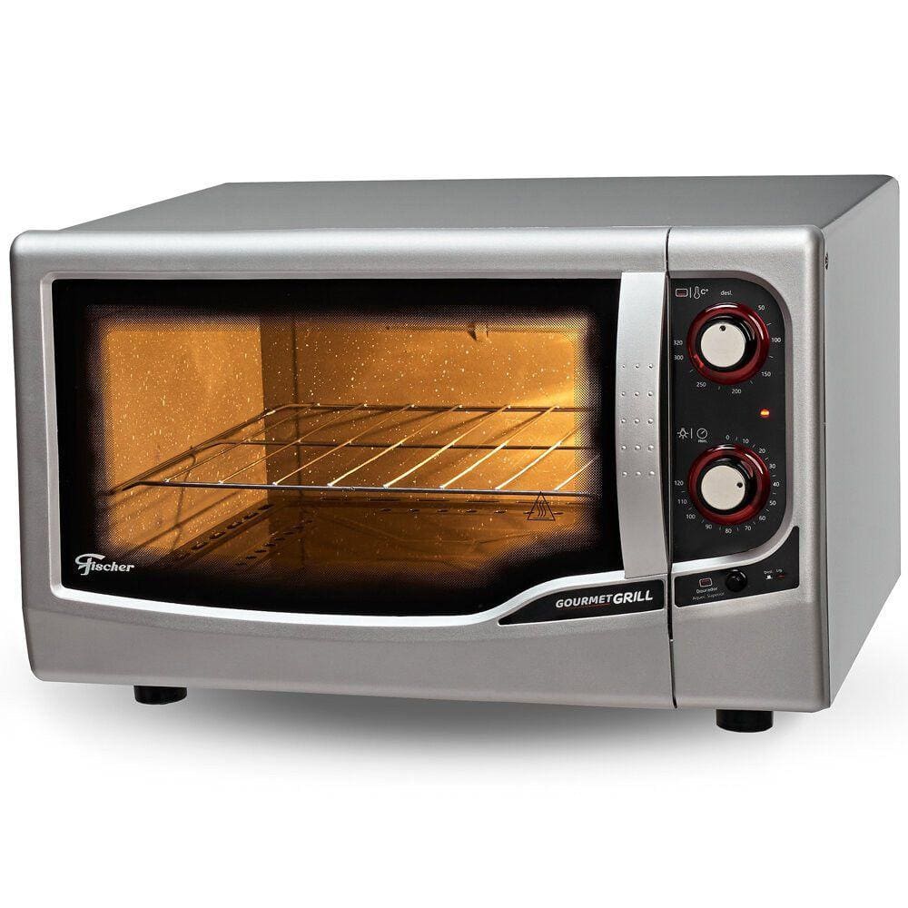 Forno eletrico embutido 44 litros fischer gourmet grill com cooktop | Extra