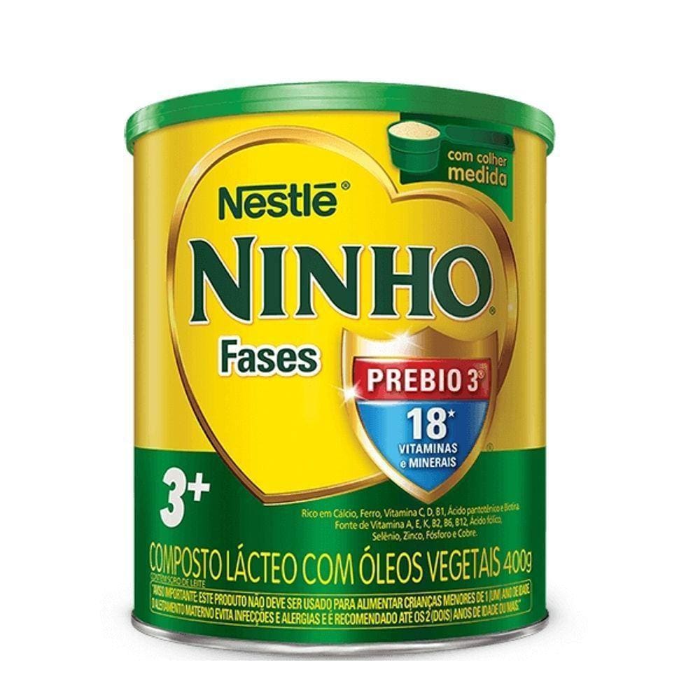 Leite ninho em po fort vegetal fase escolar 300g nestle | Extra