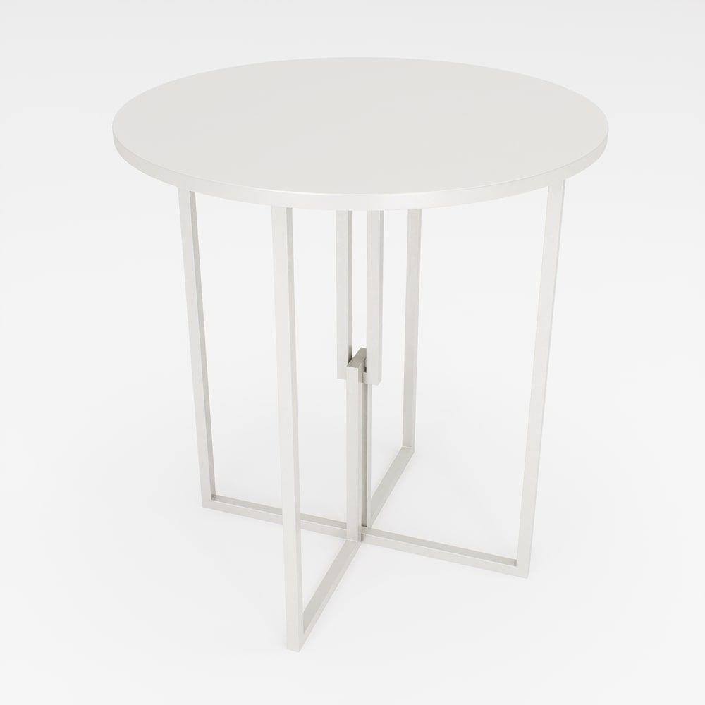 Mesa redonda80cm madeira tampo | Extra