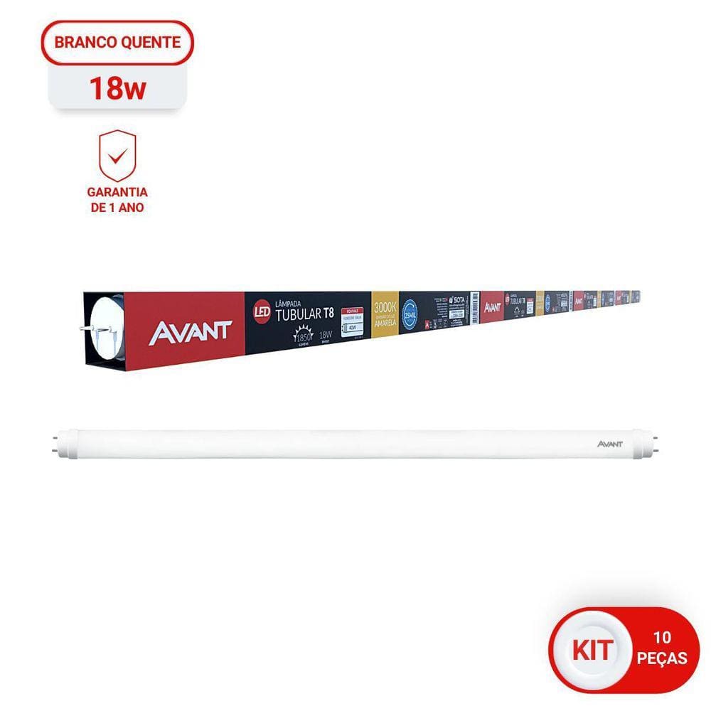 Lampada led tubular 18w 120cm | extra | Extra