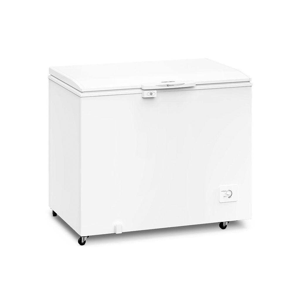 Freezer horizontal electrolux h330 314 litros 1 porta dupla funcao e ...