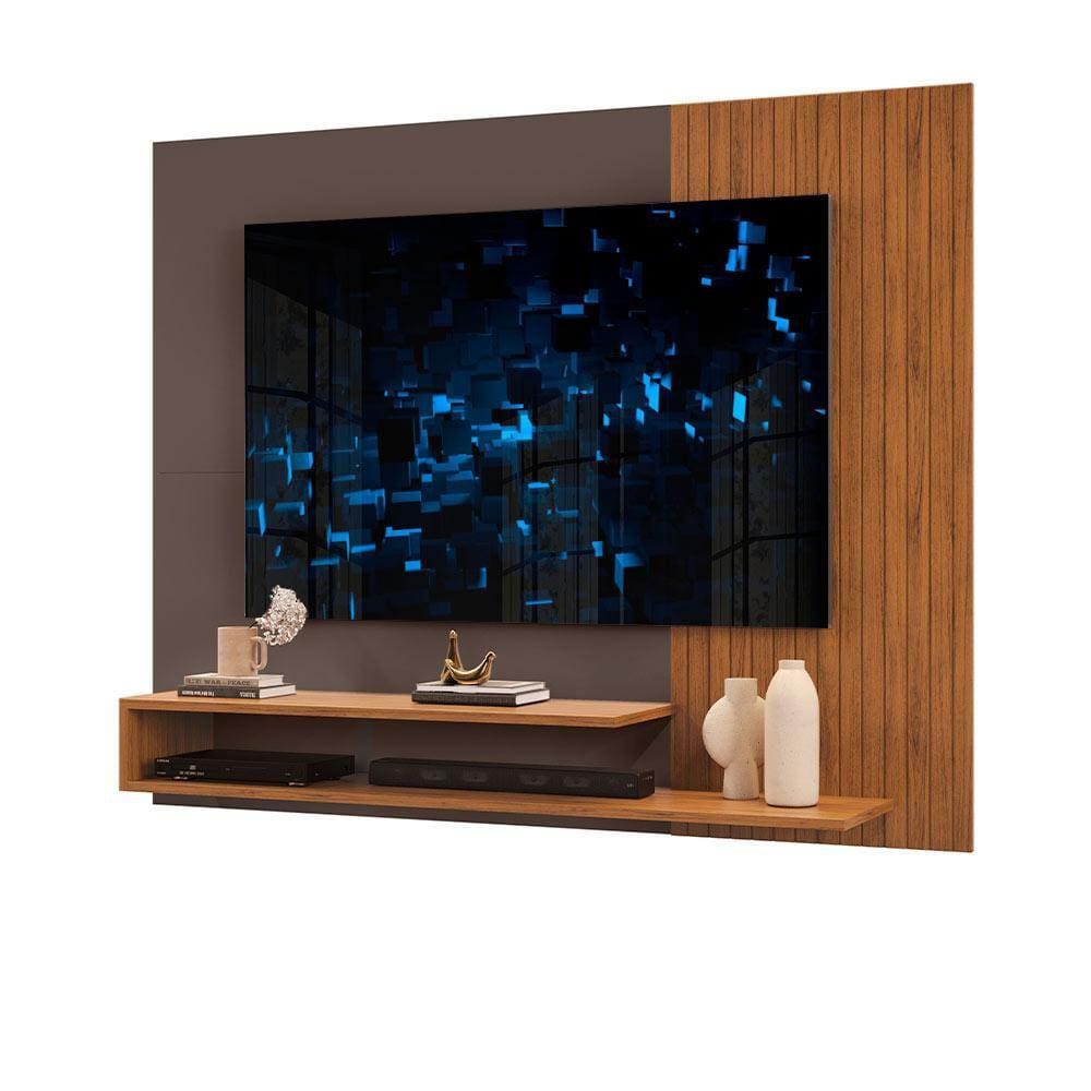 Painel sala ripado tv 50 polegadas | Extra