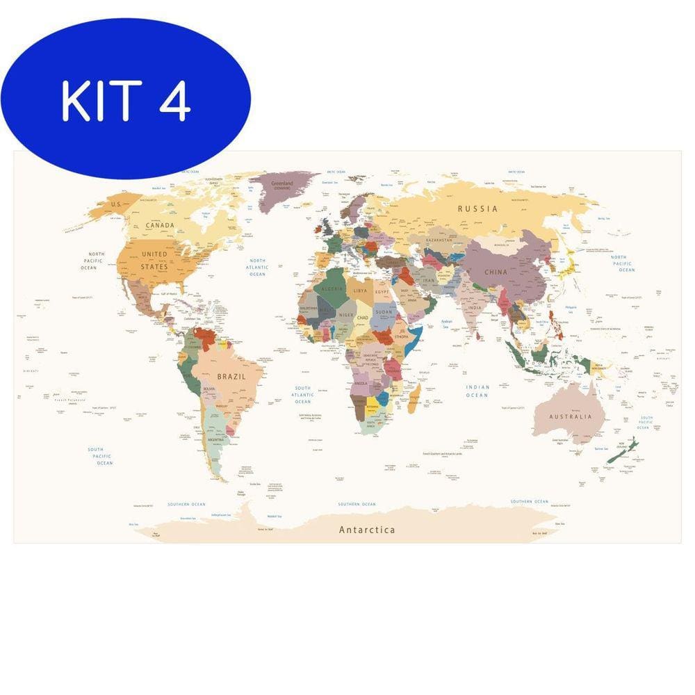 Mapa mundi 360 graus | Extra