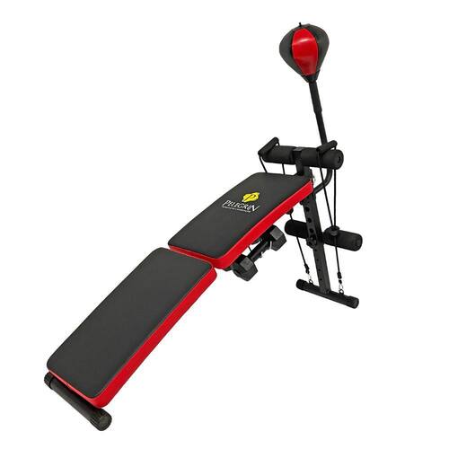 Prancha de Abdominal com Halteres e Cordas Pelegrin PEL-FIT44 | Extra