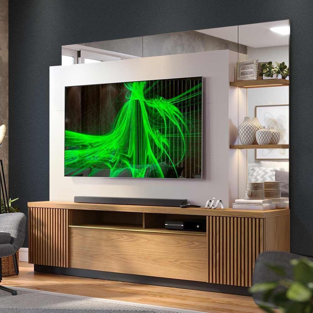 Painel preto e ripado | Extra