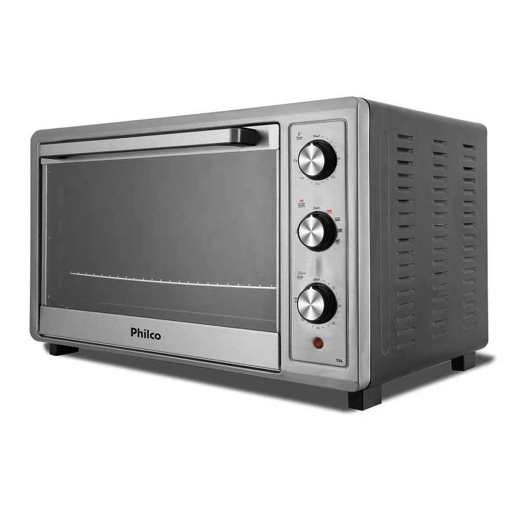 Forno eletrico philco inox 70 litros | Extra