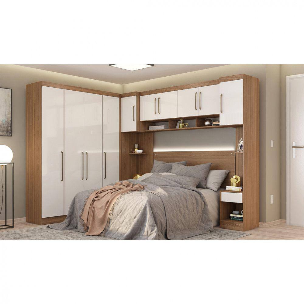 Guarda roupa casal modulado demobile 6 gaveta | Extra