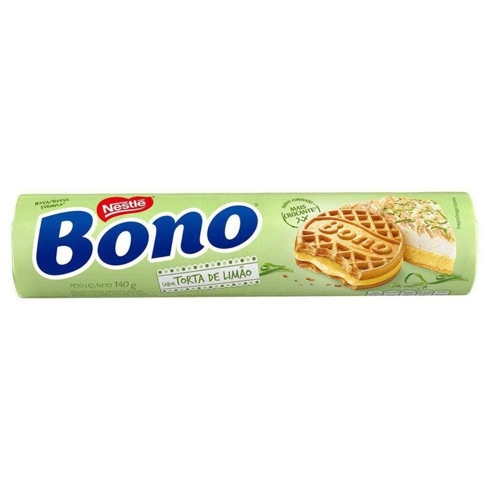 Biscoito recheado bono torta limao 140g nestle | Extra