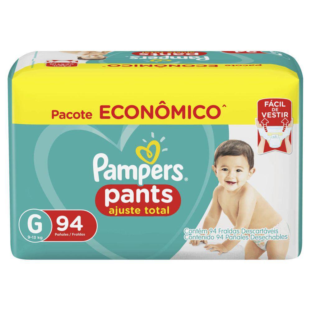 Fralda pampers total confort xg | extra | Extra