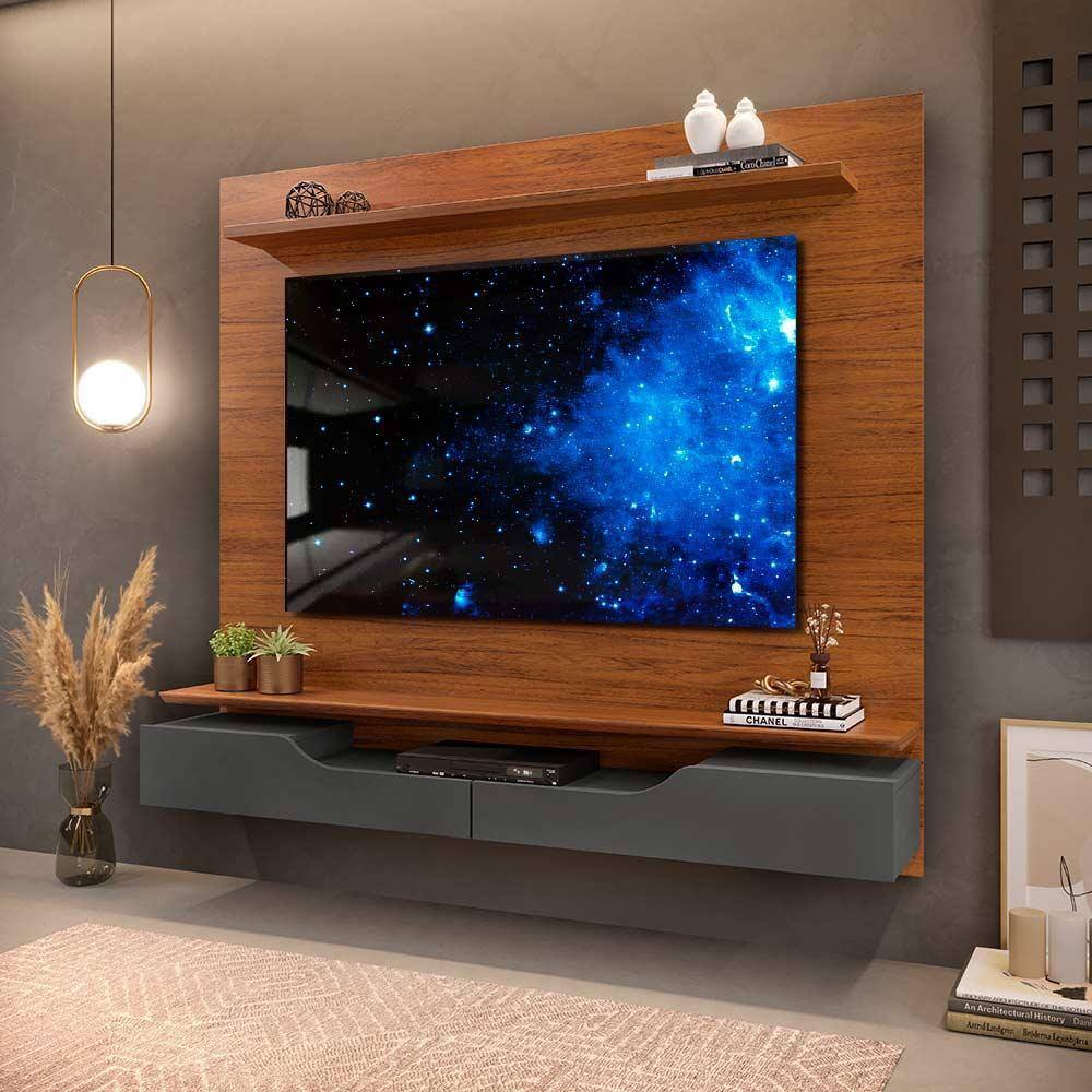 Painel tv 60 polegadas cinza | Extra