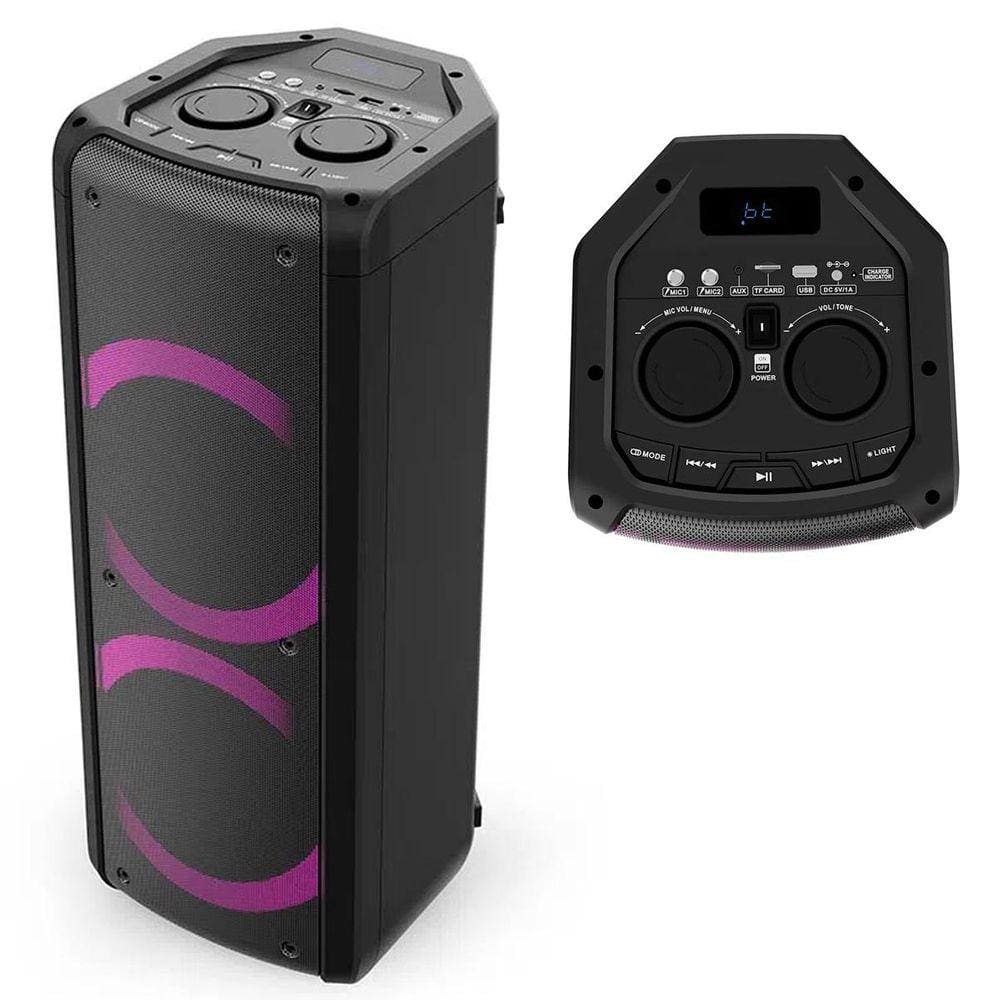 Caixa som pulse box bluetooth com led | Extra