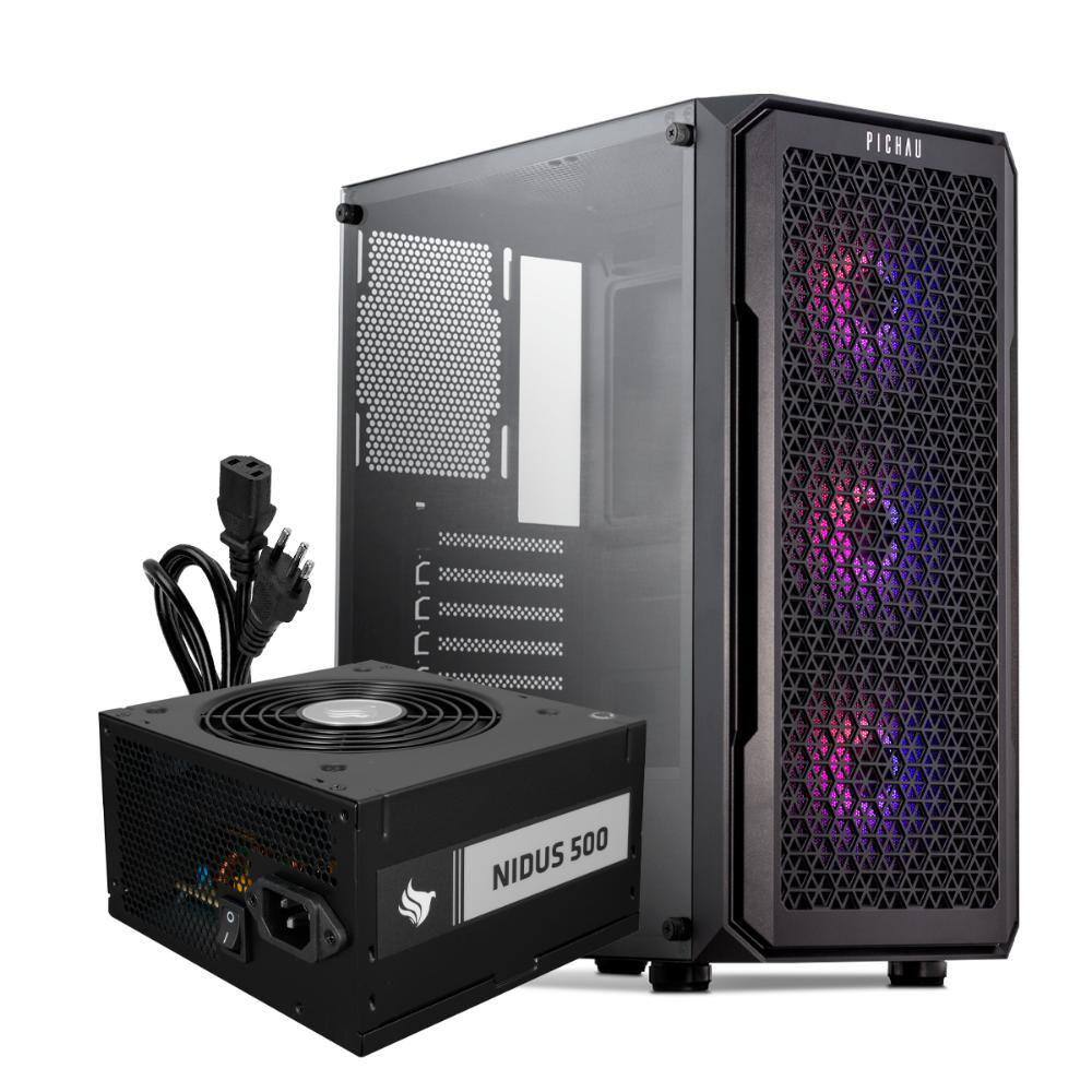 Gabinete gamer pichau gadit x | Extra