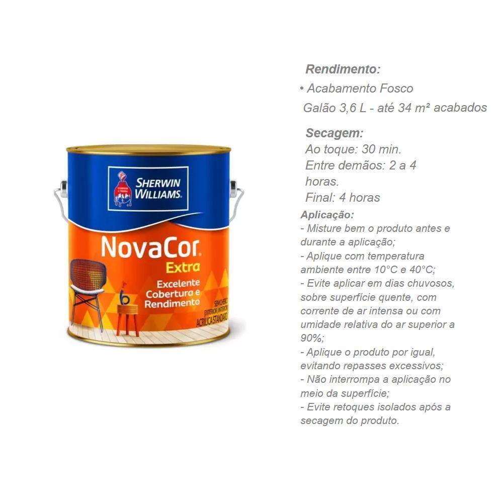 Tinta nova cor sherwin williams | Extra