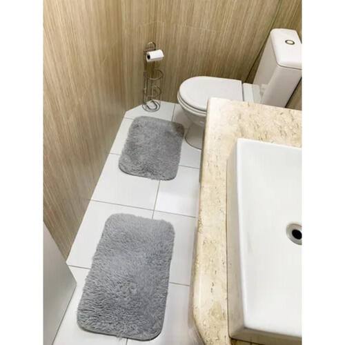 Capacho De Banheiro Retangular 50 X 100Cm | Extra