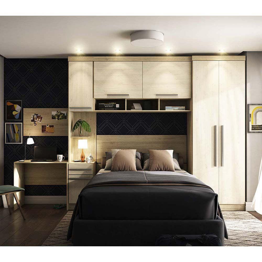 Guarda roupa e escrivaninha modulado | Extra