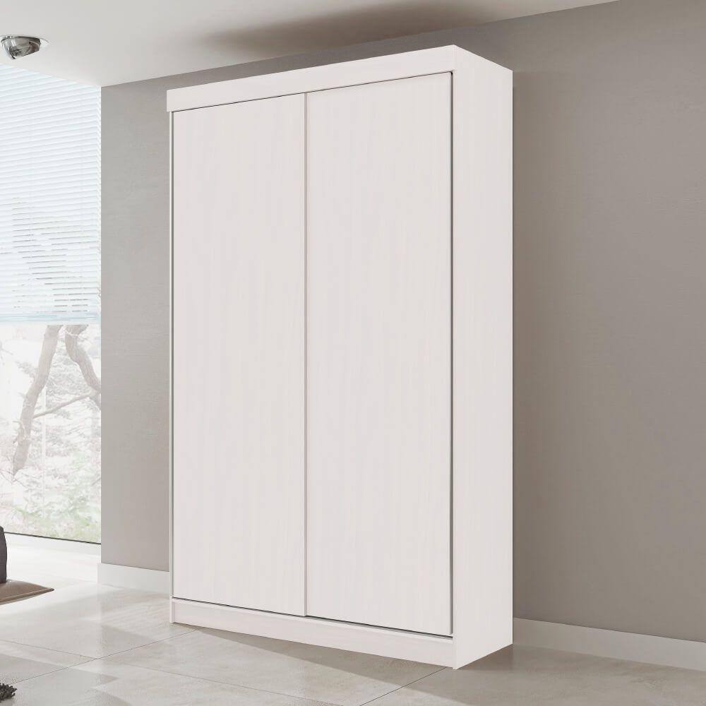 Guarda roupa duas porta branco de solteiro mais comoda com gaveta ...