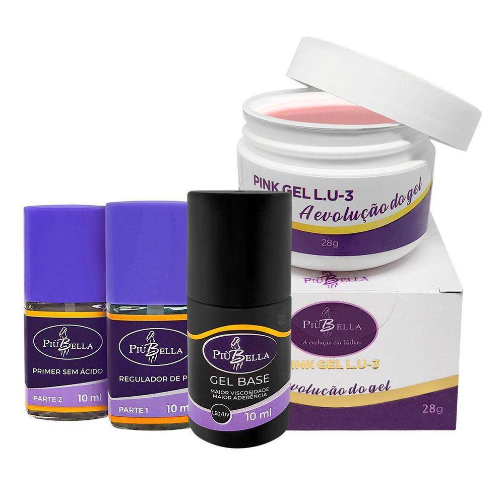 Kit unha gel piu bela | Extra