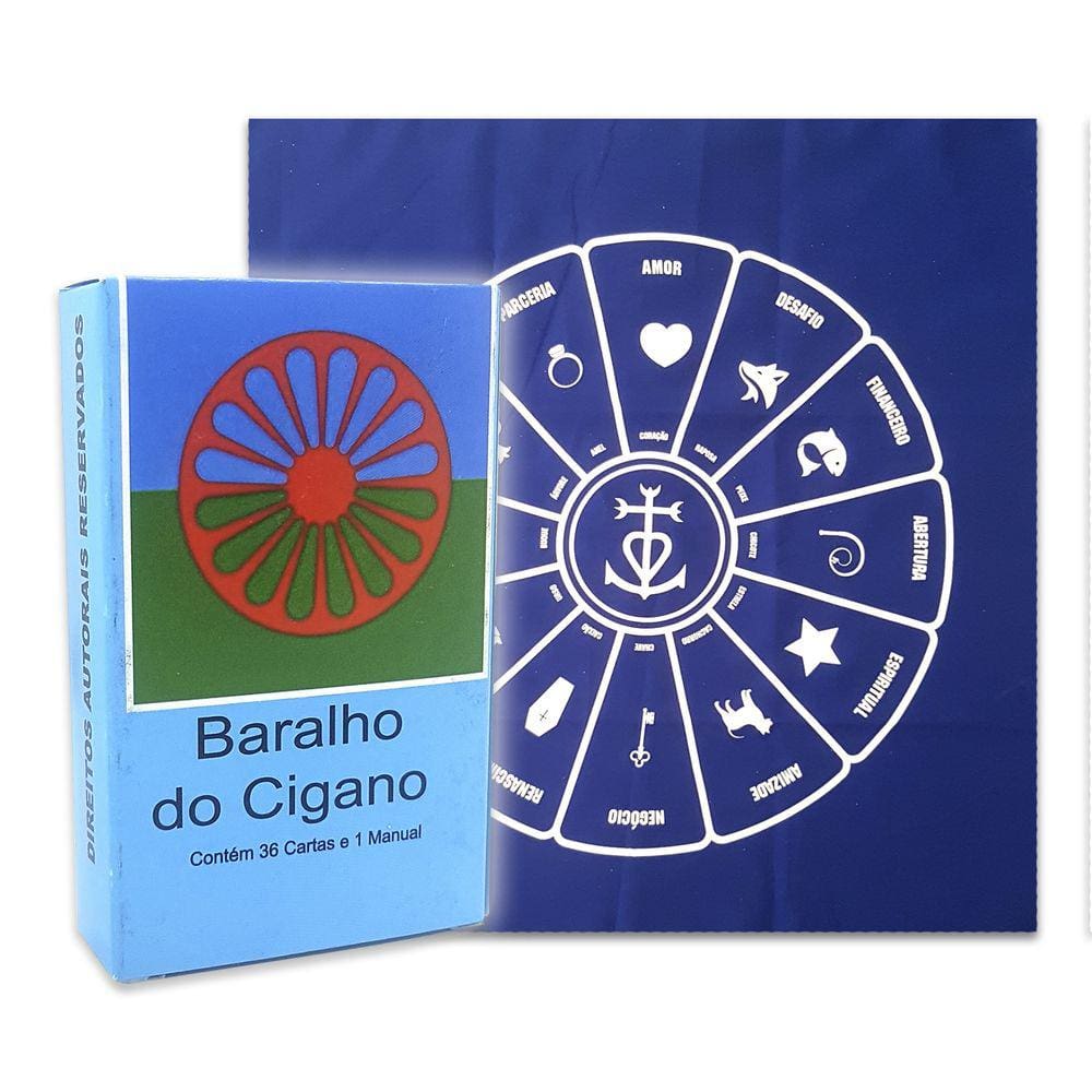 Baralho Cigano Lenormand Classico Ed Alfabeto Black Friday Extra