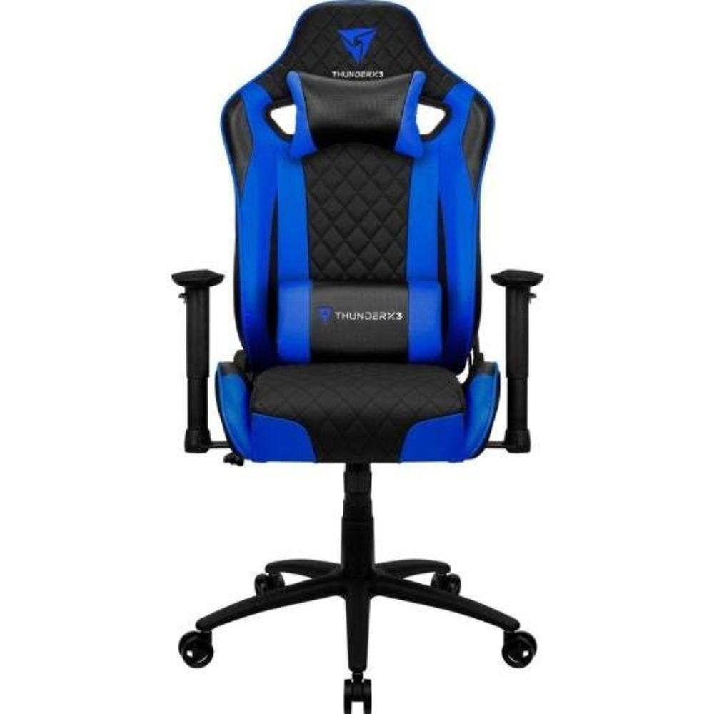 Cadeira gamer azul husky | Extra
