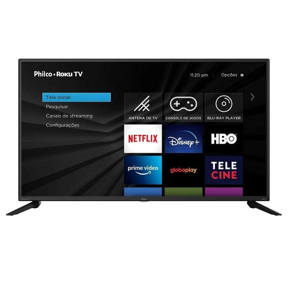 Smart tv 42 polegadas philco roku | Extra