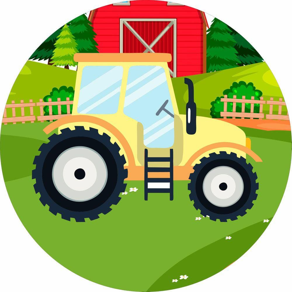 Painel redondo trator | Extra