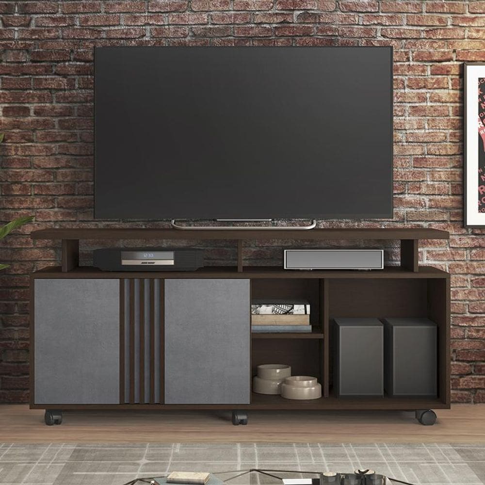 Rack de chao com porta sala | Extra