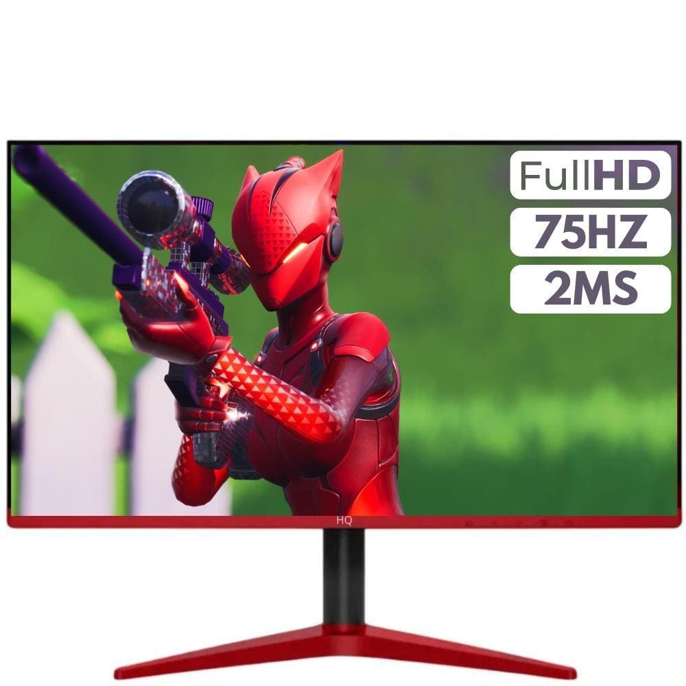 Monitor gamer hq led 24 2ms 75hz full hd widescreen bordas ultra finas ...
