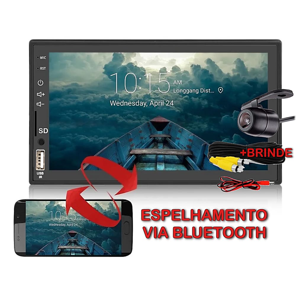 Central multimidia pioneer 2 din tv digital bluetooth wi fi 9 touch usb serie z dmh zs9380tv ...