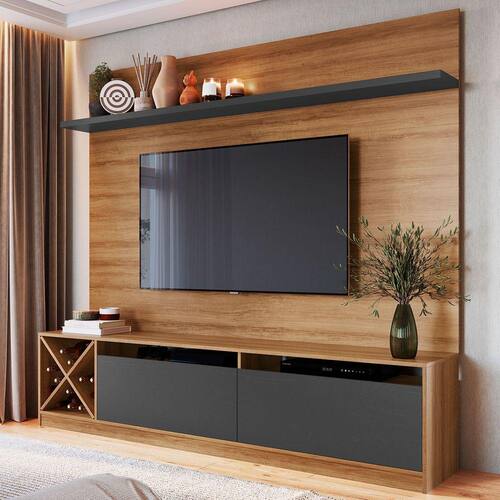 Rack Com Painel Para Tv Até 65 Polegadas | Extra
