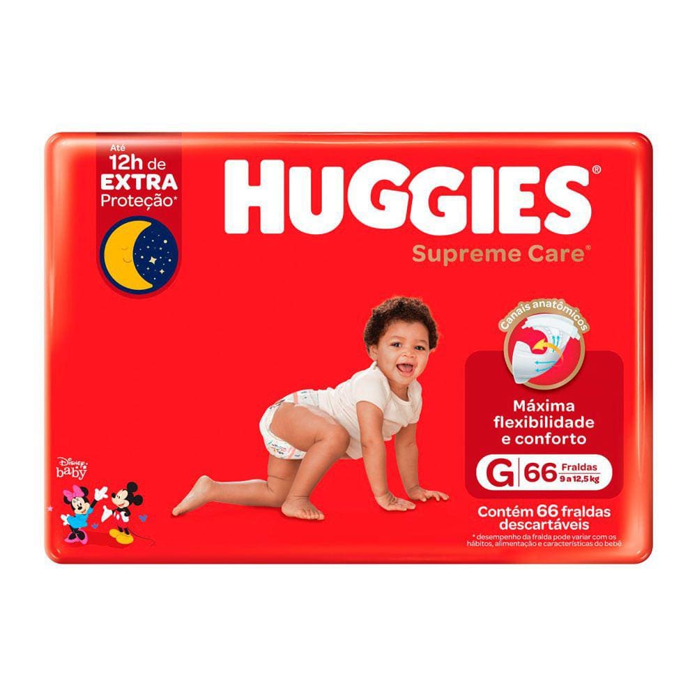Fraldas huggies g supreme care | Black Friday Extra