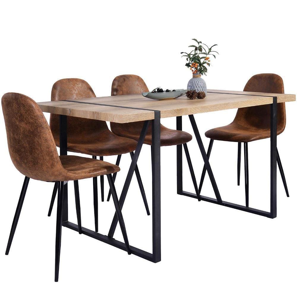Conjunto Mesa de Jantar Pizza Just Home CollectionConjunto Mesa de ... Conjunto Mesa de Jantar Pizza Just Home CollectionConjunto Mesa de ...