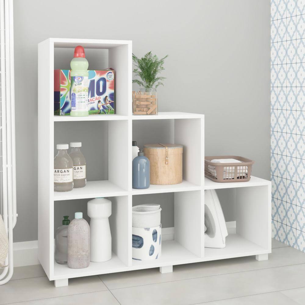 Estante multiuso fabricada de madeira de pinus 5 | Extra