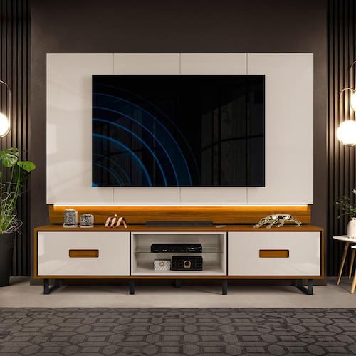 Rack Com Painel De TV Até 75 Polegadas | Extra