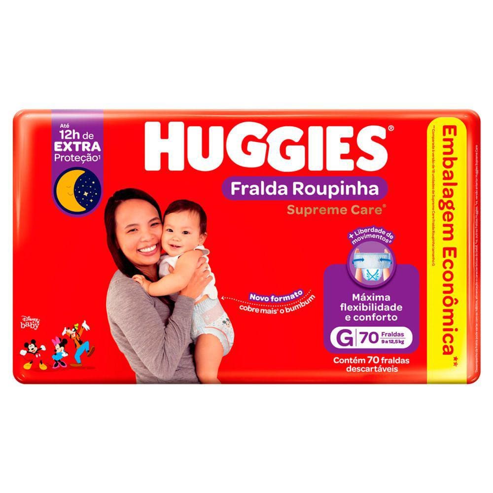 Fralda huggies g | Extra