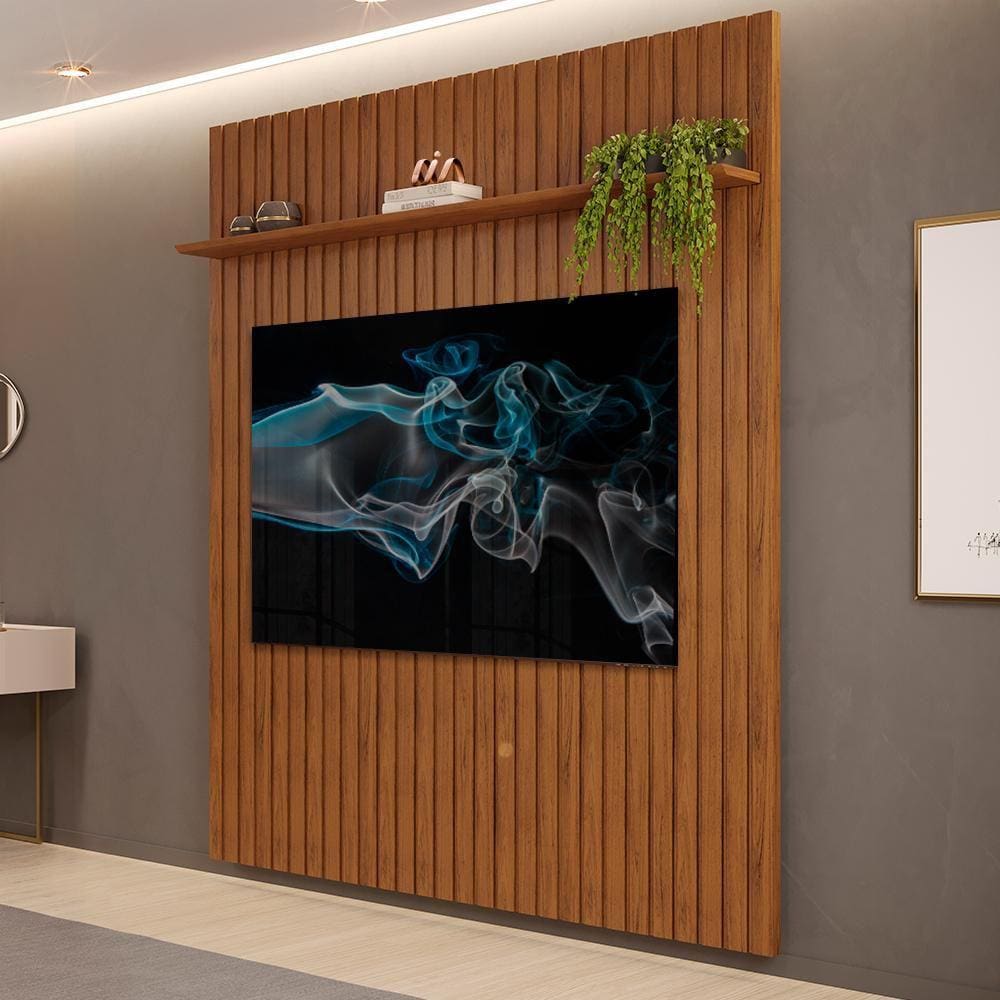 Painel tv freijo ripado | Extra
