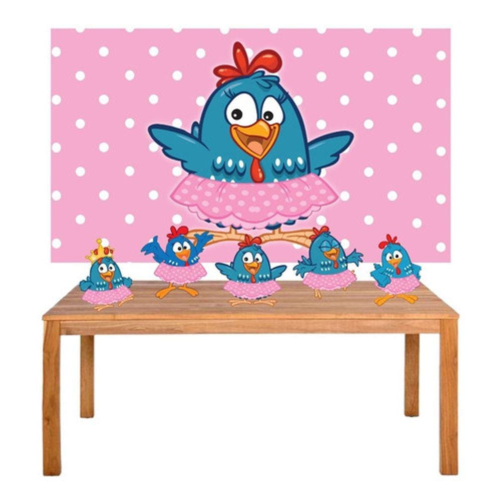 Kit festa painel galinha pintadinha | Extra