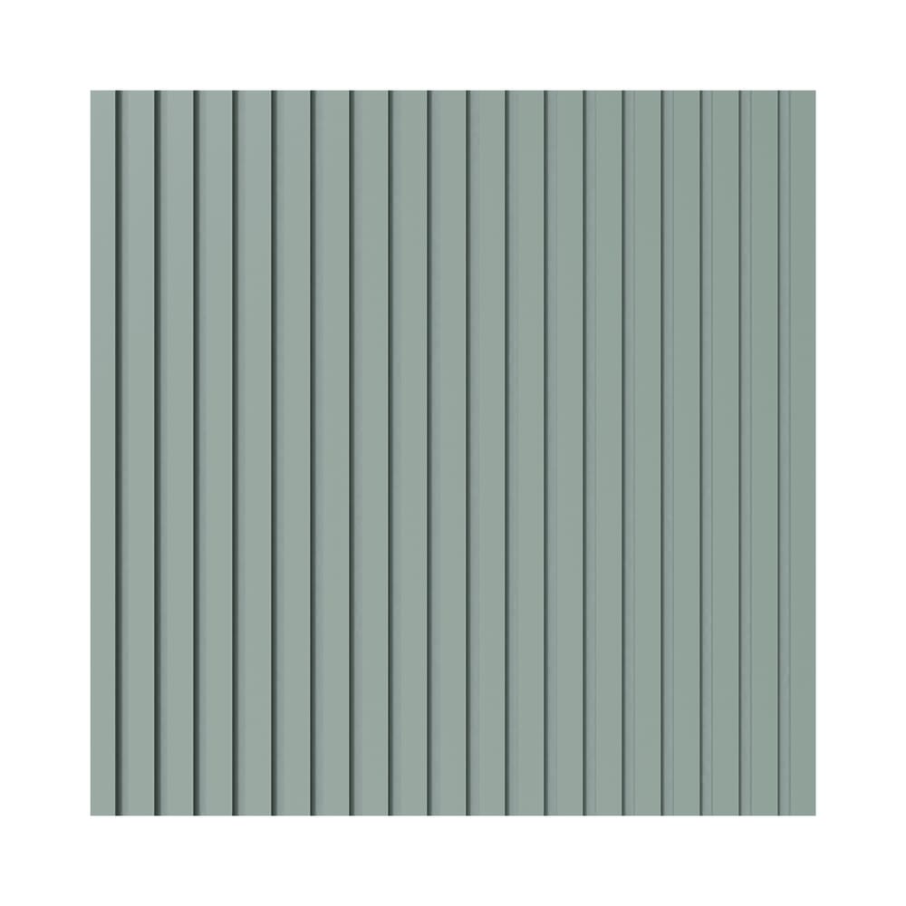 Painel ripado verde | Extra