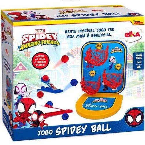 Jogo - Spidey Ball Marvel - Lanca Bolinha | Extra