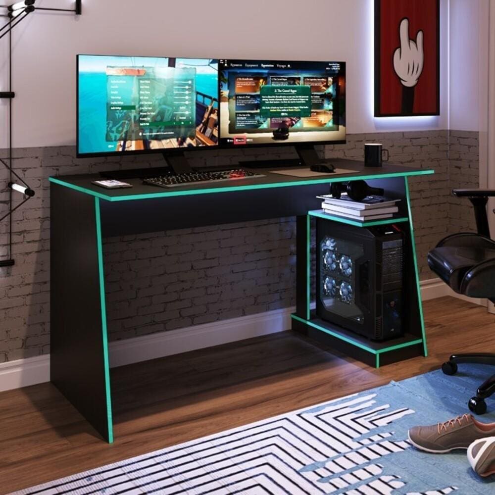 Mesa gamer com porta cpu | Extra