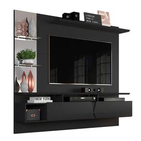 Painel tv 43 polegadas cinza com preto | Extra