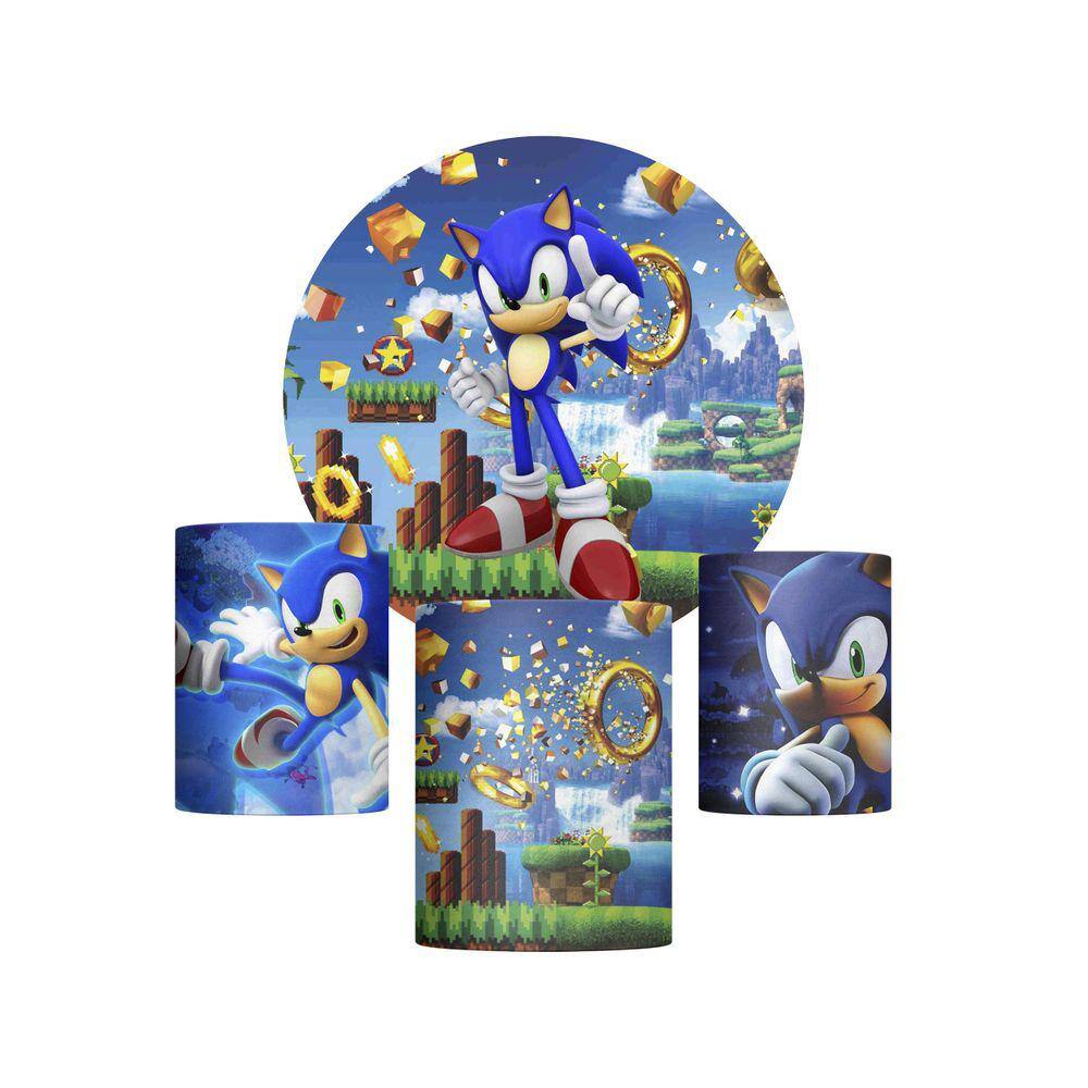 Painel redondo do sonic | Extra