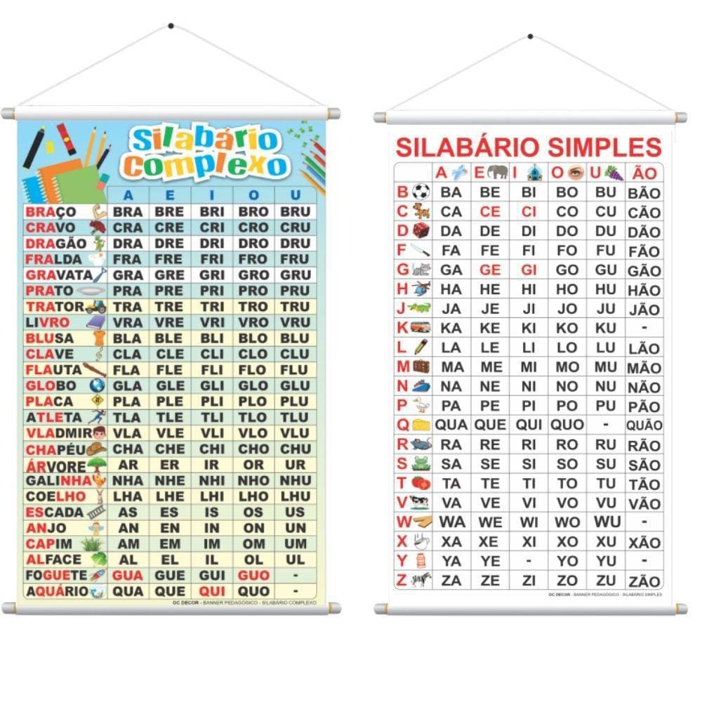 Banner pedagogico silabas simples | Extra